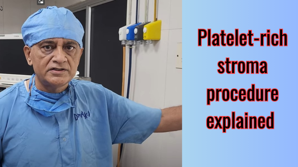 Platelet-rich stroma procedure explained | Ortho Biologic Surgery India